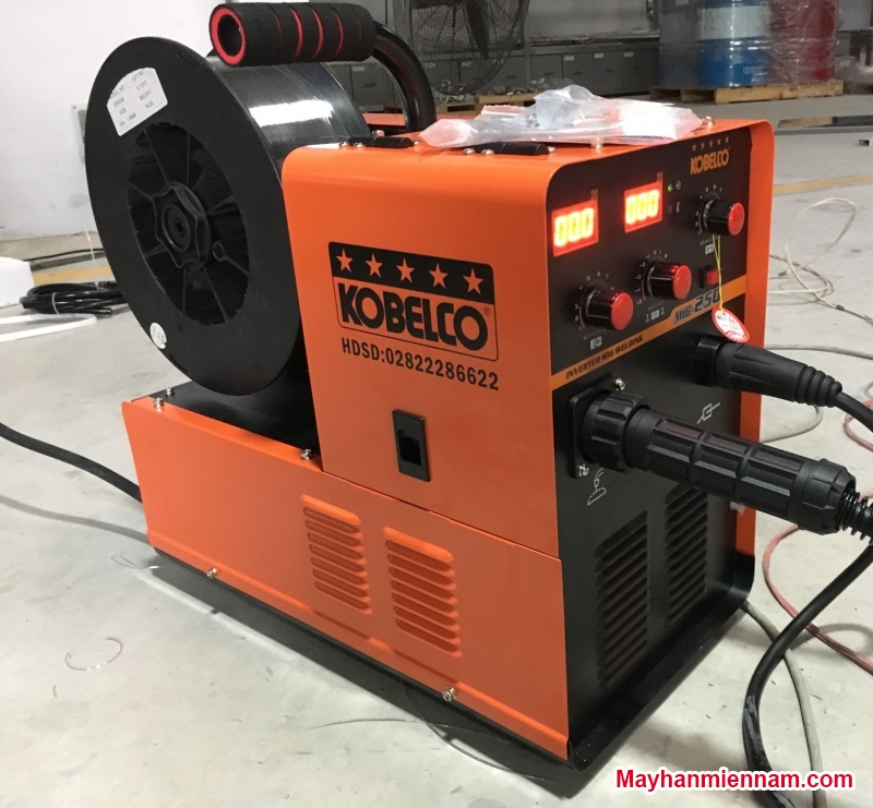 MÁY HÀN MIG 250, 1 PHA VÀ 3 PHA KOBELCO